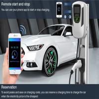 China RCD Type B LCD Screen 32 AMP 7.5kW Home EV Charging Station for sale