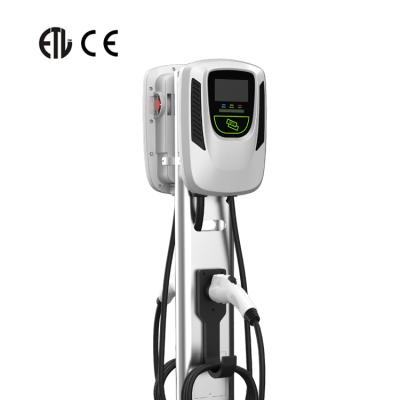 China 40Amp 240V 9.6KW  Public Car Charging Points With OCPP for sale