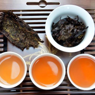 China 100% Natural Traditional Dark Tea Brick Tight And Slim Without Additives for sale