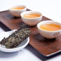 China Gift Package Hunan Dark Tea Organic / Dark Tea Brick For Slimming for sale