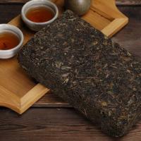 China Dark Chinese Tea Brick Healthy Hypotensive For Gastrointestinal Weak People for sale