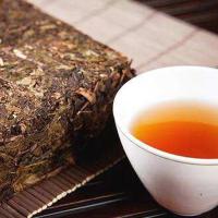 China Aged Organic Anhua Dark Tea Brick Health Care 980g / Block Cool And Dry Storage for sale