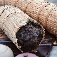 China Hot Water Boiled Nature Slim Tea / Anhua Dark Tea Stored For A Long Time for sale