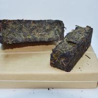 China Reducing Fat Hot Water Boiled Dark Tea Brick Smooth Good Endnote Taste for sale