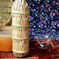 China High Grade Improve Immunity Anhua Qiangliang Dark Tea Bamboo Packaging for sale