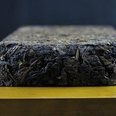 China Reducing Fat Hot Water Boiled Dark Tea Brick Smooth Good Endnote Taste for sale