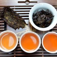 China Healthy Hunan Natural Weight Loss Tea Hot Water Brewing Dark Tea for sale