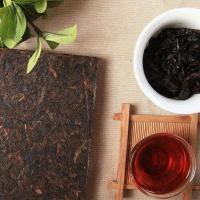 China Chinese Dark Tea Brick Refreshing With Nature Vitamins And Minerals for sale