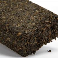 China High End Natural Chinese Tea Brick , Compressed Tea Brick Without Addictive for sale