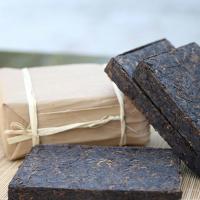 China Anhua Tight And Black Shape Chinese Dark Tea For Restaurants And Tea Houses for sale