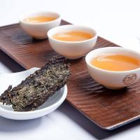 China Aged Fuzhuan Brick Slimming Dark Chinese Tea Brick With Attractive Taste Refreshing for sale