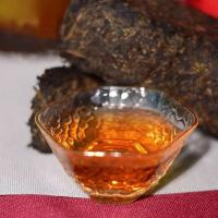 China Healthy Anhua Dark Chinese Tea Fuzhuan Brick Class Tea Improve Immunity for sale