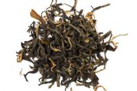 China Hair Care Golden Black Tea , Double - Fermented Black Gold Tea for sale