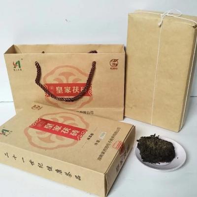 China Dry And Ventilated Anhua Dark Tea Gift Package For Afternoon Tea for sale