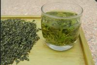 China Zhejiang Organic Handmade Pure Mild Leave Roasted Green Tea 41022 for sale