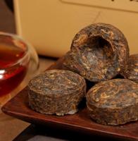 China Royal Grade Cooked Chinese Puer Tea , Natural Pu Er Tea Mini Tuo Cha in Menghai, China for sale
