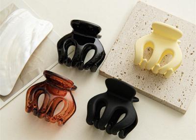 China High ponytail fluffy resin grip pad high cranial top clip back  head anti sagging magic fixed shark clip for sale
