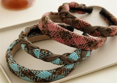 China GLH017 Non-slip premium hair accessories knitted twist high cranial pressure headband for sale