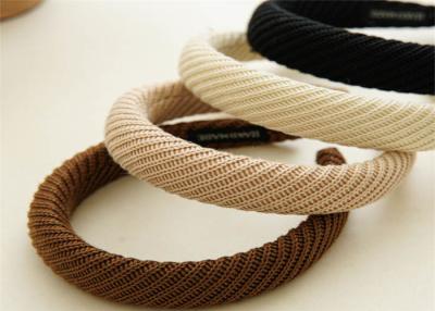 China GLH004 Knitted wide fabric headbands women s accessories autumn winter hair clip hoop for sale