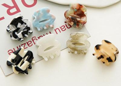 China Acetic acid small hairpin side braid grab clip broken hair clip temperament clip hair clip headpiece women for sale