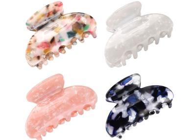 China Medium size acetic acid plate clip accessories European American women's hair clip high-grade oil hair clip headwear for sale