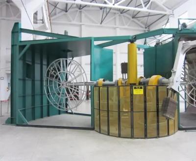 China Aluminum / Stainless Steel Mold Material Rotary Moulding Machine With PLC Control System for sale