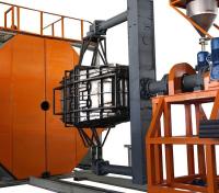 China 10-20 Cycles Per Hour Rotational Molding Machine Electric Heating And Customized Design for sale