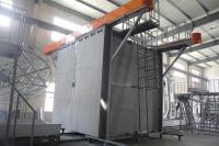 China A fully automatic rotational molding machine controlled by PLC  A roller molding machine used for producing water tanks for sale