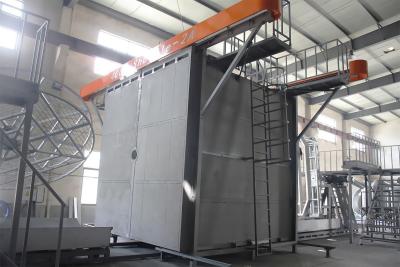 China A fully automatic rotational molding machine controlled by PLC  A roller molding machine used for producing water tanks for sale
