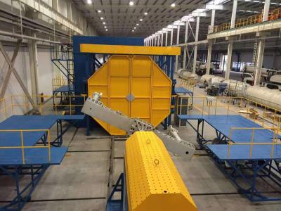 China High Production Speed 1-8rpm Rotational Molding Equipment 2 Carriage for sale