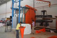 China Accumulator Die Roto Molder Machine Customized Rotational Angle for sale