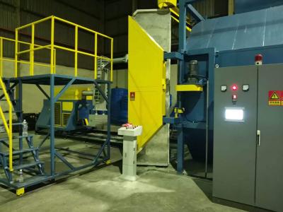 China Customized Rotational Molding Machine Air Cooling Polished Surface for sale