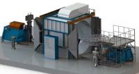 China Electric / Gas Heating Roto Molding Machine 3 Phase 380V 50Hz for sale