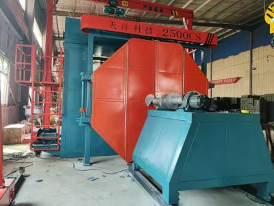 China Advanced 2 Carriage Shuttle Rotoplastic Machinery With 10-50min Heating Time for sale