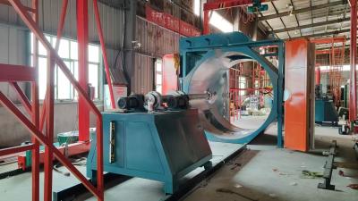 China Gas Heated Remote Control Rotational Molding Machine Automatic 2 Arm for sale