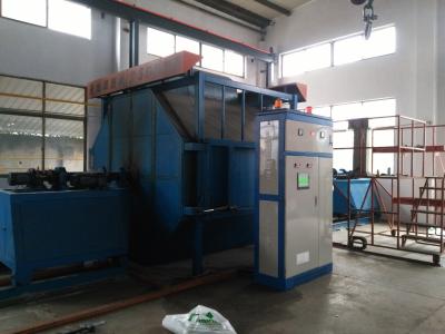 China Producing Insulated Boxes Plastic Shuttle Rotomolding Machine High Efficiency for sale