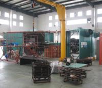 China Electric Tower Type Water Tank Machine Rotomoulding Air Cooled for sale