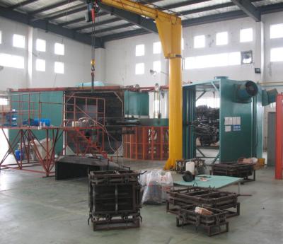 China Electric Tower Type Water Tank Machine Rotomoulding Air Cooled for sale