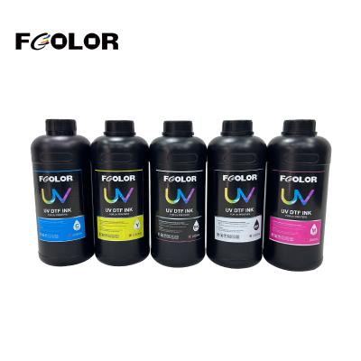China FCOLOR Digital Offset Printing LED UV Ink for XP600 I3200 L1800 L805 DX5 DX7 Printer for sale