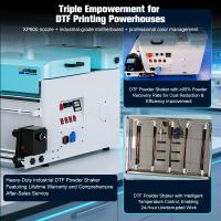China FCOLOR Full-Automatic 30cm 13 Inch DTF Powder Shaker Machine with Stainless Steel Material for DTF Printer for sale