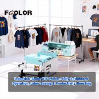 China FCOLOR Full-Automatic 30cm 13 Inch DTF Powder Shaker Machine with Stainless Steel Material for DTF Printer for sale