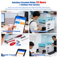 China FCOLOR Full-Automatic 30cm 13 Inch DTF Powder Shaker Machine with Stainless Steel Material for DTF Printer for sale