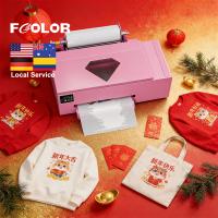 China Fcolor NEW DIY T-shirt Printing Machine A3+ A3 PET Film Transfer DTF Printer L1800 for sale