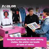 China Fcolor NEW DIY T-shirt Printing Machine A3+ A3 PET Film Transfer DTF Printer L1800 for sale