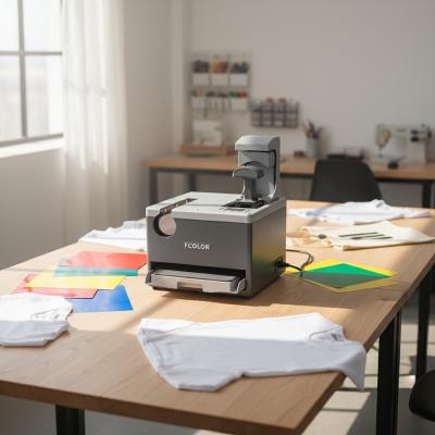 China FCOLOR All In One Heat Press Machine 3 In 1 For Small Business Mug Hat T Shirt Printing for sale