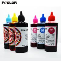 China FCOLOR 100ml Universal Refill Ink Kit Dye Ink Compatible for Hp for Canon Brother for Epson Printer Ink All Models for sale