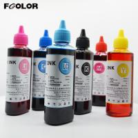 China FCOLOR 100ml Universal Refill Ink Kit Dye Ink Compatible for Hp for Canon Brother for Epson Printer Ink All Models for sale