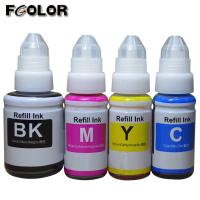 China G1400 G2400 G3400 Printer Refillable Water Based Dye Ink for Canon GI-490 Refill Tank System Ink for sale