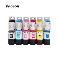 China FCOLOR T6641 T6644 100% Compatible Dye Ink for Epson L360 L350 L380 Inkjet Printer Ink for sale