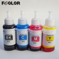 China Fcolor 97% Original Color 100ML 70ML UV Dye Ink for Epson 664 672 673 674 for sale